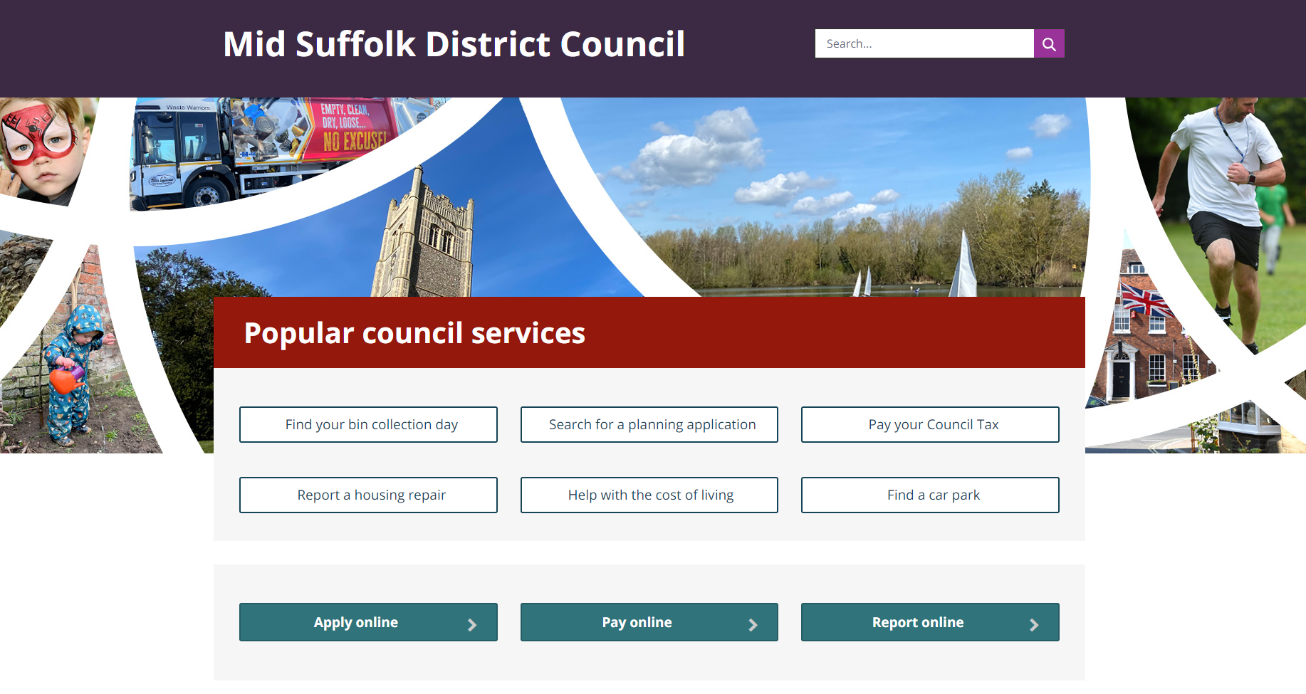 New Mid Suffolk council website launches - Mid Suffolk District Council ...